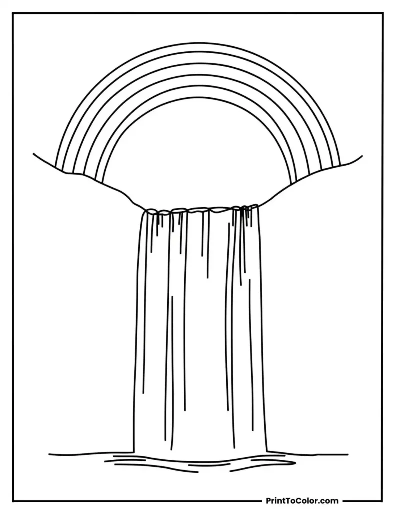 Free Rainbow Coloring Pages [Printable PDFs - 2026]